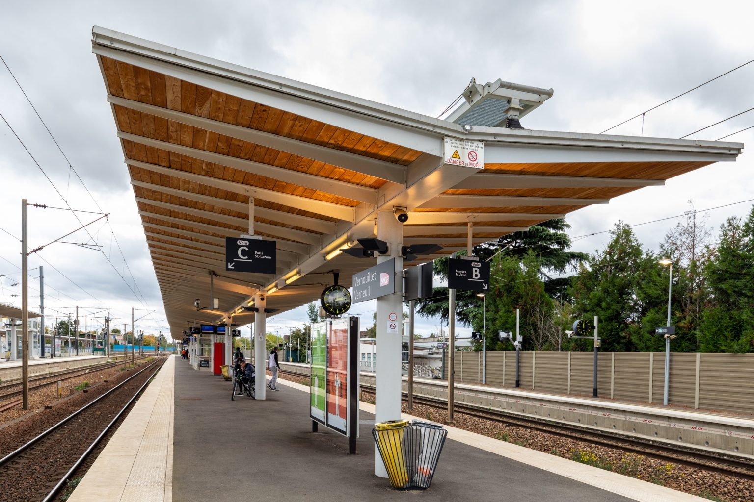 Les travaux Eole dans ma gare de Vernouillet-Verneuil - EOLE - RER E