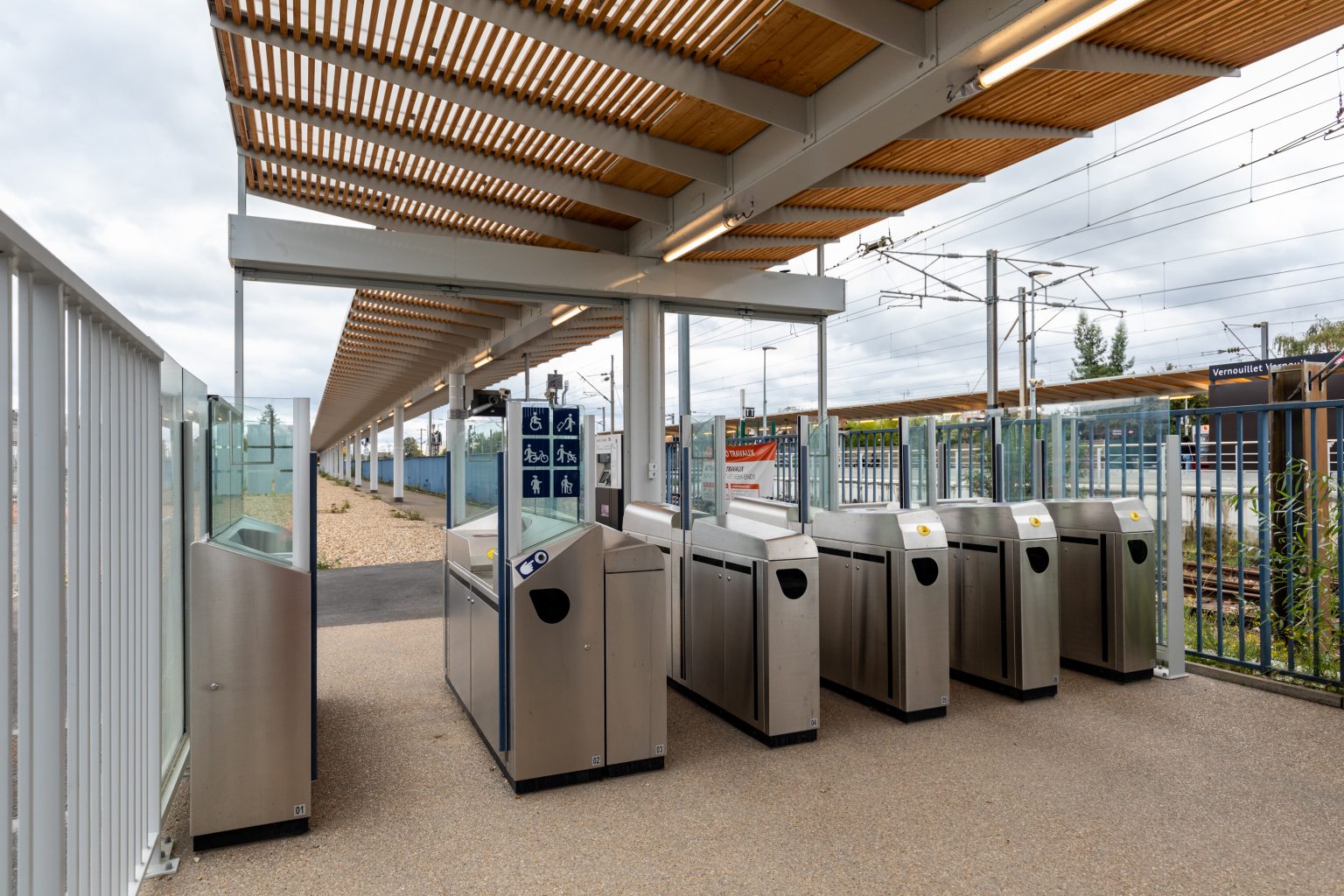 Les travaux Eole dans ma gare de Vernouillet-Verneuil - EOLE - RER E