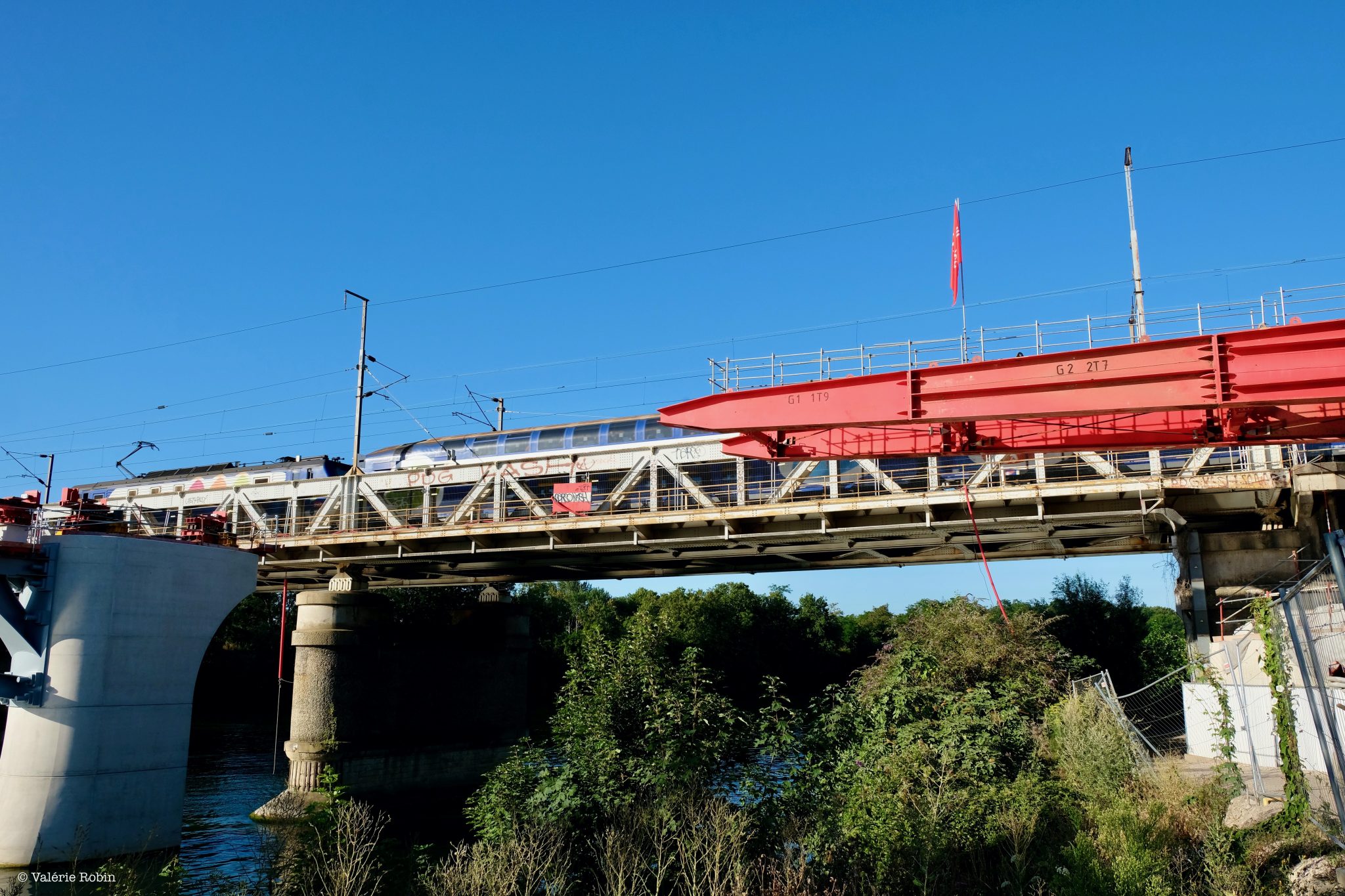 Retour en images : Lançage des tabliers à Bezons - EOLE - RER E