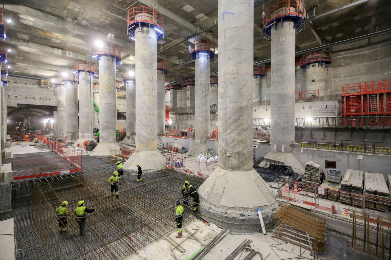 Actualités des travaux en gare de La Défense - EOLE - RER E
