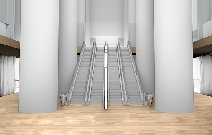 Visitez la gare de la Défense en 3D - EOLE - RER E